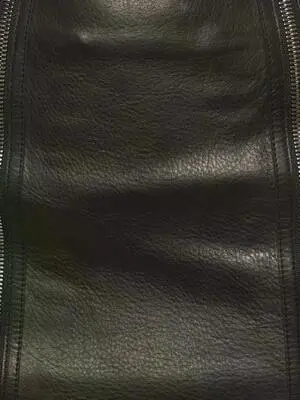 Alexander McQueen Leather Mini Skirt
