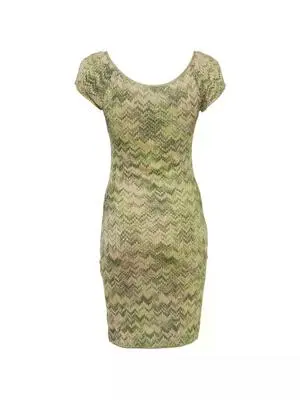 Missoni Chevron Pattern Mini Dress