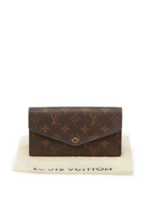 LOUIS VUITTON Sarah Monogram Wallet - Brown