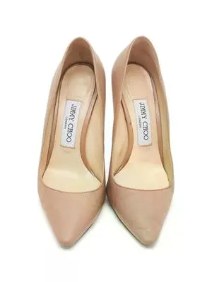 JIMMY CHOO Romy Pointed-toe Pumps - Neutrals