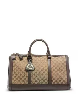 Gucci Gg Canvas Palace Monogram Handbag - Neutrals