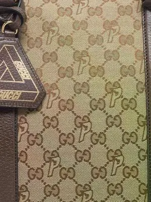 Gucci Gg Canvas Palace Monogram Handbag - Neutrals