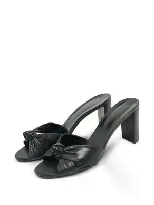Saint Laurent Bianca Knot Detail Heeled Sandals