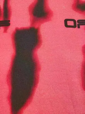 Off-White Tie-dye Logo T-shirt - Pink