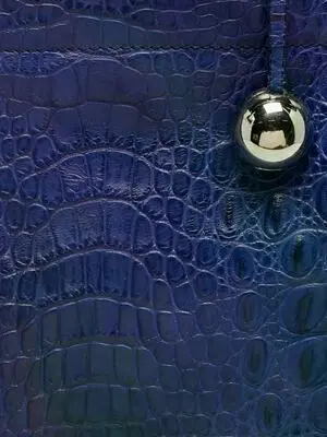 Furla Croc-embossed Tote Bag