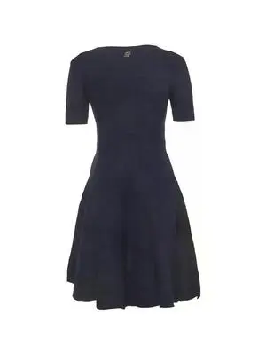 424 Stretch-knit Flared Dress