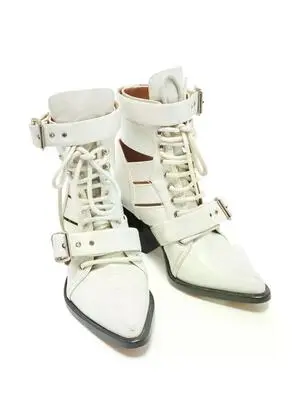 Chloé Rylee Cut-out Ankle Boots
