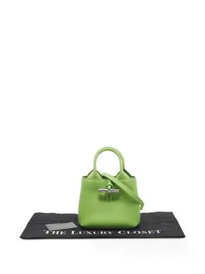 Longchamp Roseau Leather Tote Bag