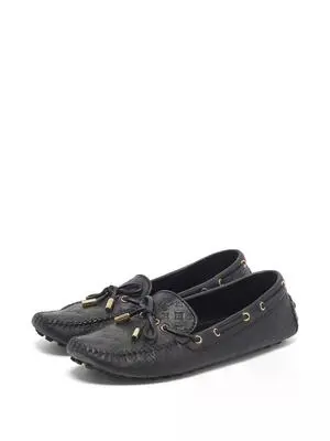 LOUIS VUITTON Gloria Monogram Loafers