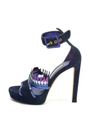 JIMMY CHOO Kathleen Ankle Strap Sandals