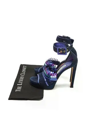 JIMMY CHOO Kathleen Ankle Strap Sandals