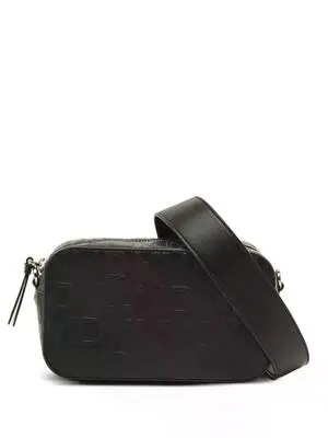 Dkny Monogram Embossed Leather Camera Bag
