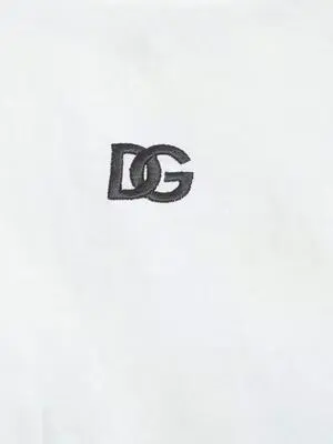 Dolce & Gabbana Dg Logo Embroidered T-shirt