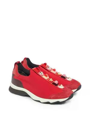 Fendi Studded Slip-on Sneakers