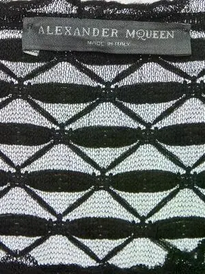 Alexander McQueen Off-shoulder Peplum Midi Dress