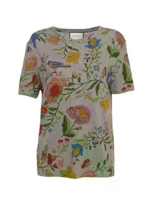 Gucci Floral Print T-shirt