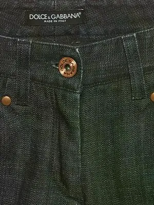Dolce & Gabbana Slim-fit Jeans With Logo Plaque