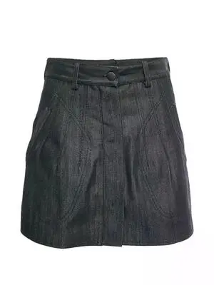 Balenciaga Denim Mini Skirt