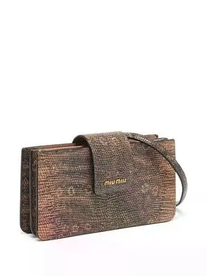 Miu Miu Magnetic Fastening Cross Body Bag