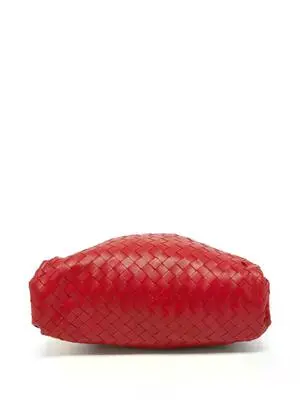 Bottega Veneta The Pouch Clutch Bag - Red