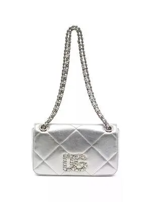 Dolce & Gabbana Silver Tone Shoulder Bags