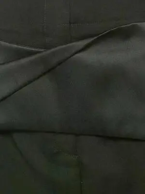 Balenciaga Origami Draped Wool Shorts