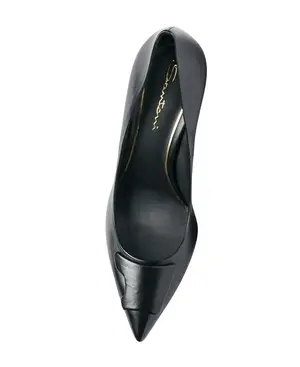 Santoni High-heel Patent Leather Pumps