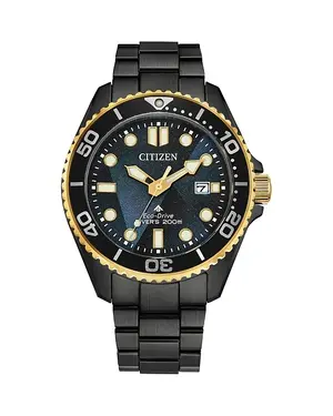 Citizen Eco-drive Special Edition Promaster Dive Light In 3 Watch, 40.6mm - Black