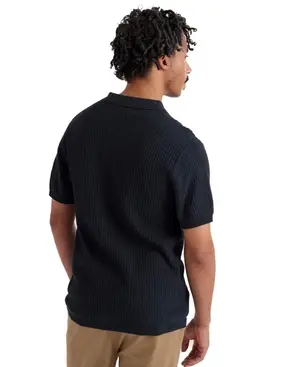 SEASALT CORNWALL Koeswik Knitted Polo