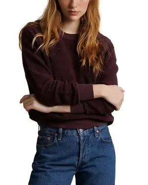 PERFECTWHITETEE Ziggy Sweatshirt - Cherry Lacquer