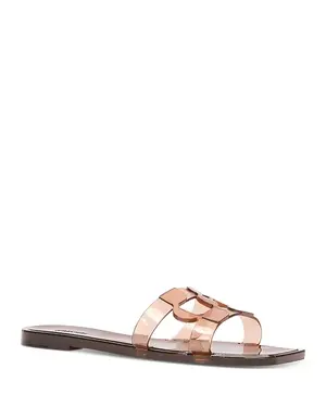 Simkhai Monogram Sandals - Saddle