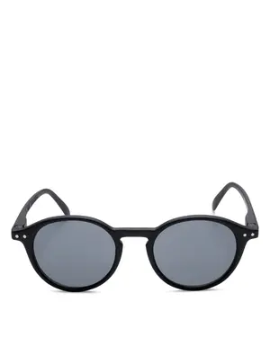 IZIPIZI Round Reading #d Sunglasses, 48mm