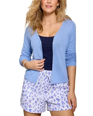 Tommy Bahama Adeline Flyaway Cardigan - Grape Pool
