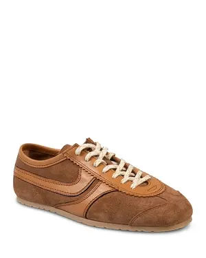 Dries Van Noten Suede Sneakers - Tan