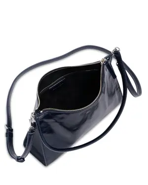 Veronica Beard Vida Small Leather Shoulder Bag