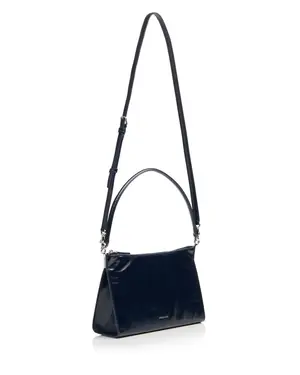 Veronica Beard Vida Small Leather Shoulder Bag