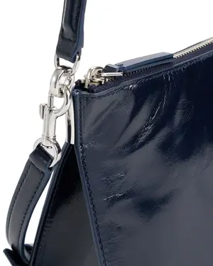 Veronica Beard Vida Small Leather Shoulder Bag