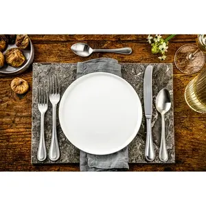MEPRA 20 Piece Perla Pewter Flatware Set, Service For 4