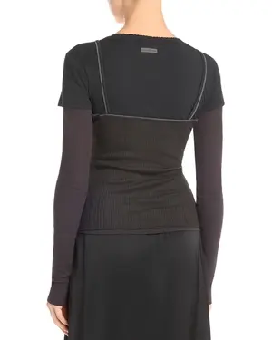 Acne Studios Layered Look Top