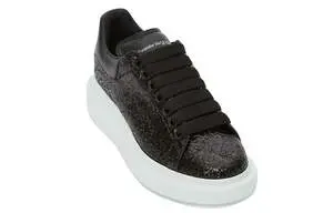 Alexander McQueen Oversized Glitter Sneakers