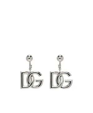 Dolce & Gabbana Dolce Gabbana Interlocking Logo Earrings