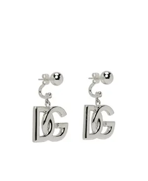 Dolce & Gabbana Dolce Gabbana Interlocking Logo Earrings