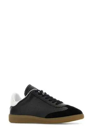 Isabel Marant Étoile Bryce Leather Sneakers - Black