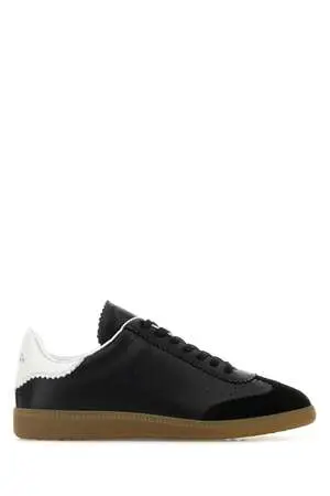 Isabel Marant Étoile Bryce Leather Sneakers - Black
