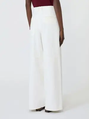 Max Mara Cotton Bull Trousers