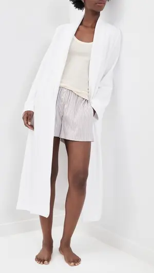 PETITE PLUME Luxe Pima Cotton Ophelia Robe