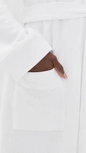 PETITE PLUME Luxe Pima Cotton Ophelia Robe
