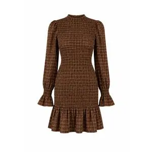 MIND TRAVELER Chia Dress - Brown