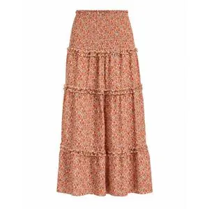 MIND TRAVELER Bruna Floral Skirt - Orange