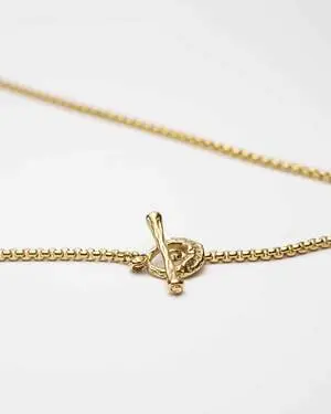 ISKRA Clasp Necklace Airpods Sunglasses Holder - Gold